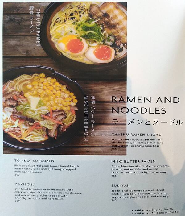 Menu at Teriyaki Boy, Parañaque, Second Floor