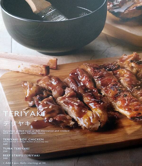 Menu at Teriyaki Boy, Parañaque, Second Floor