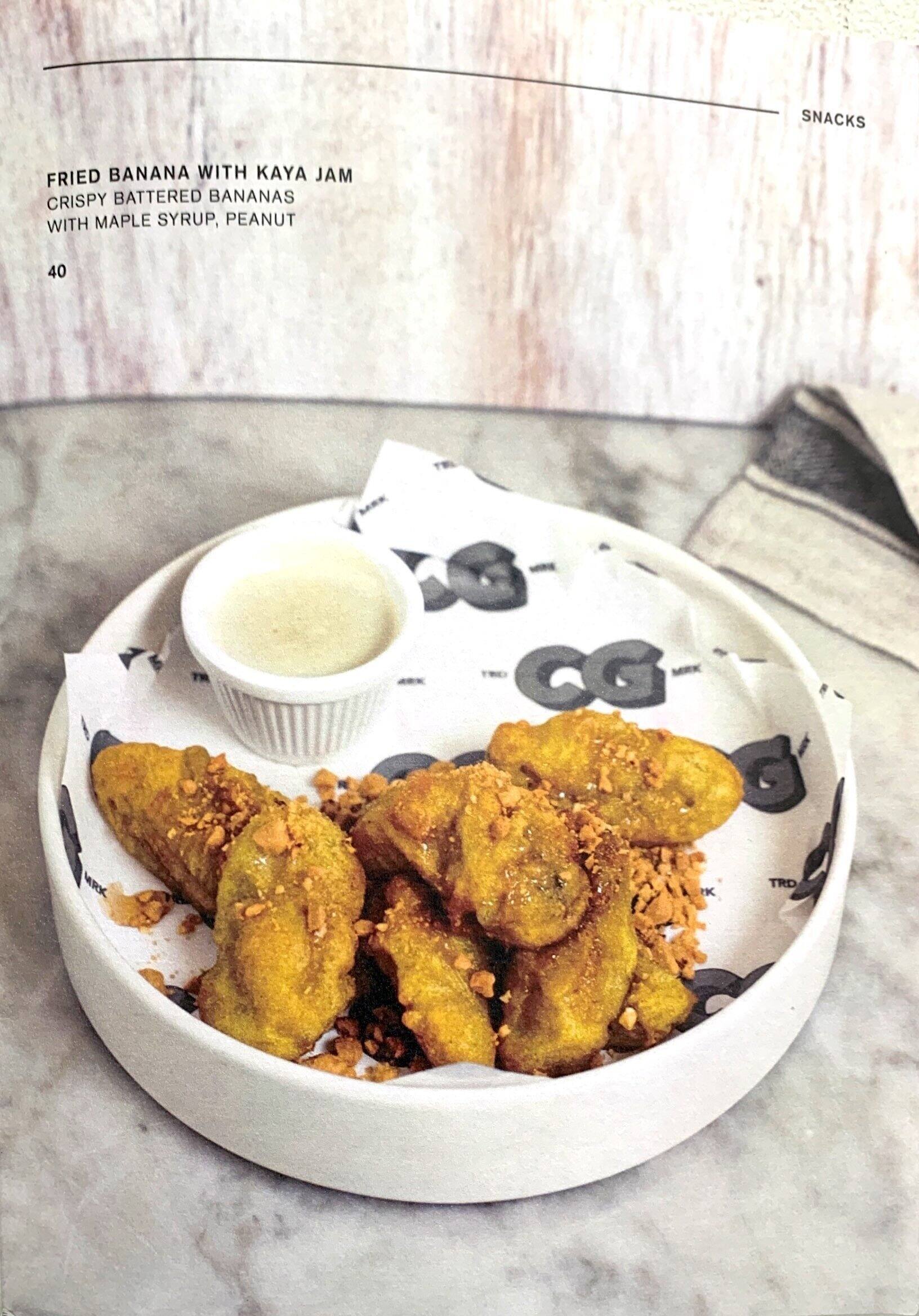 Menu at Common Grounds cafe, Jakarta, PIM 2
