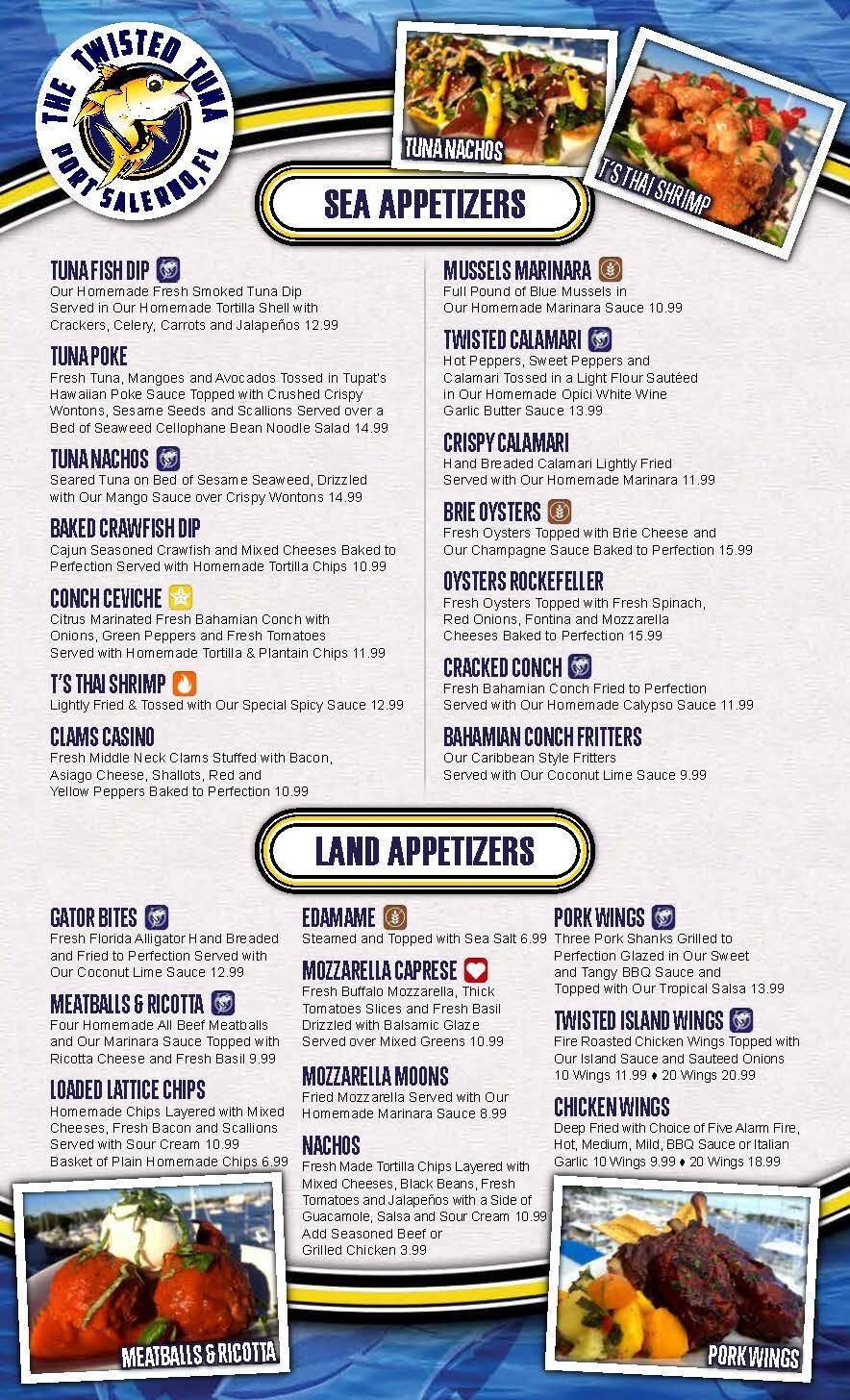 Black Tuna Bar And Grill Menu at Stephanie Le blog