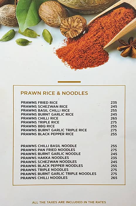 Menu at Krishna Restaurant, Mumbai, 31