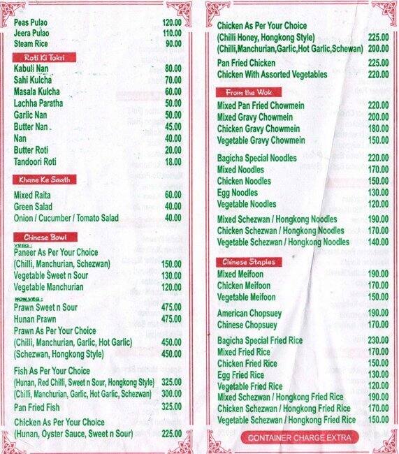 Bagicha, Hatibagan, Kolkata - Restaurant - Zomato