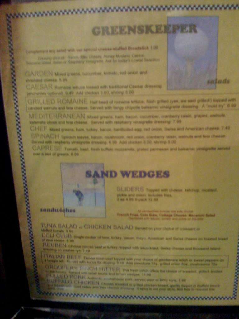 Menu at First Round Draft pub & bar, Cape Coral