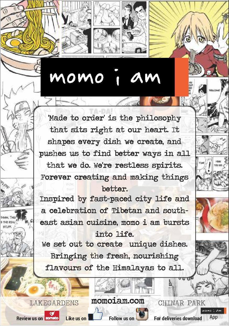 Momo I Am a Kolkata: Foto del Menu con Prezzi - Zomato