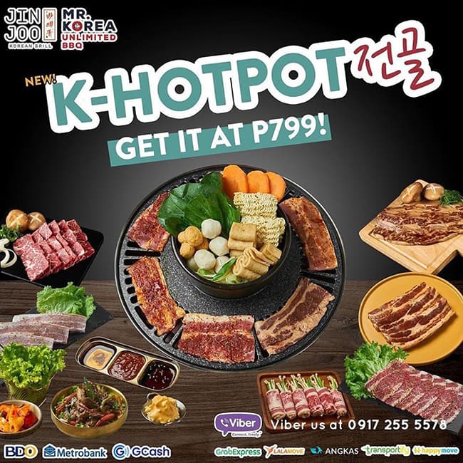 Menu at Jin Joo Korean Grill BBQ, Taguig, Fort Bonifacio