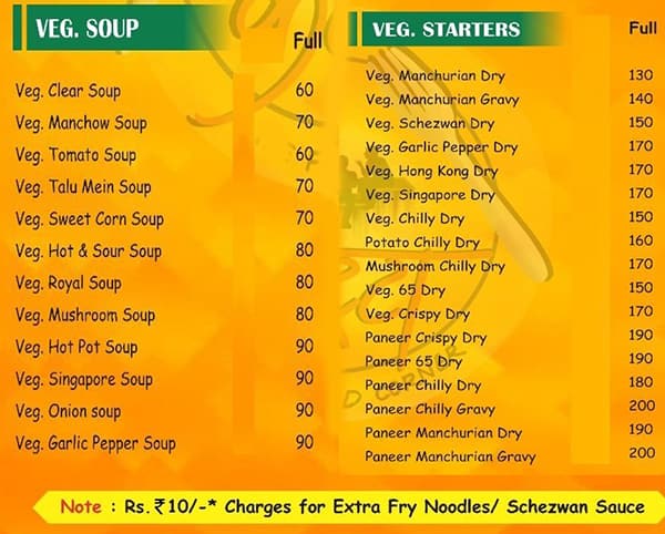 Menu of Katta - The Food Corner, Matunga West, Mumbai