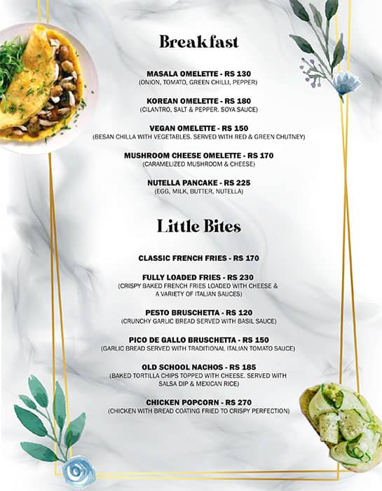 Menu of Dope, Rajpur, Dehradun