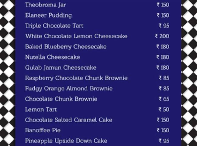 Fresh Baked Goodness Menu, Menu for Fresh Baked Goodness, Abhiramapuram ...