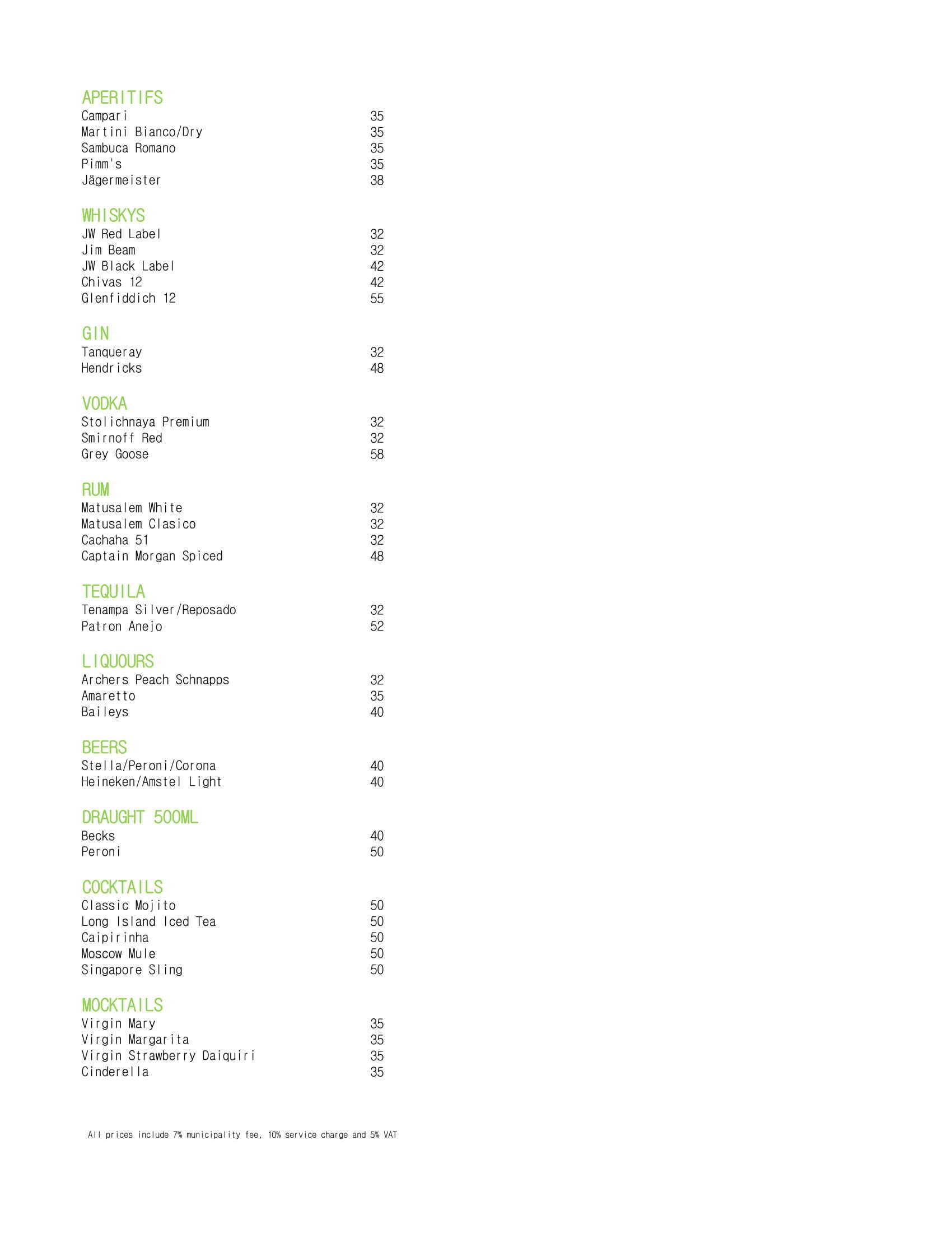 Menu at The Market Place - JW Marriott Hotel Dubai restaurant, Dubai