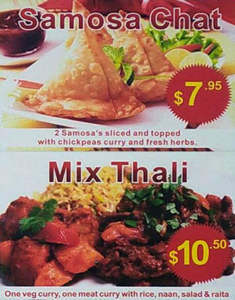 Menu at Spice Kitchen Collins Street, Melbourne, 530 Collins Street