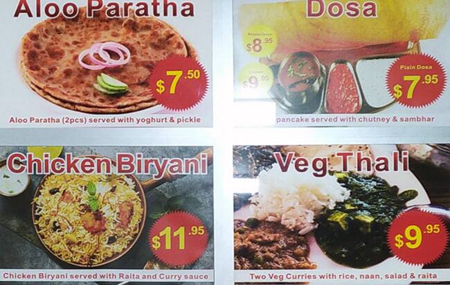 Menu at Spice Kitchen Collins Street, Melbourne, 530 Collins Street