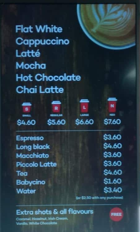 Menu at Calvino Coffee Officer ( Outbound ) cafe, Officer