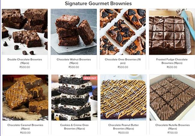 Menu of Indulgence Desserts, Mazgaon, Mumbai