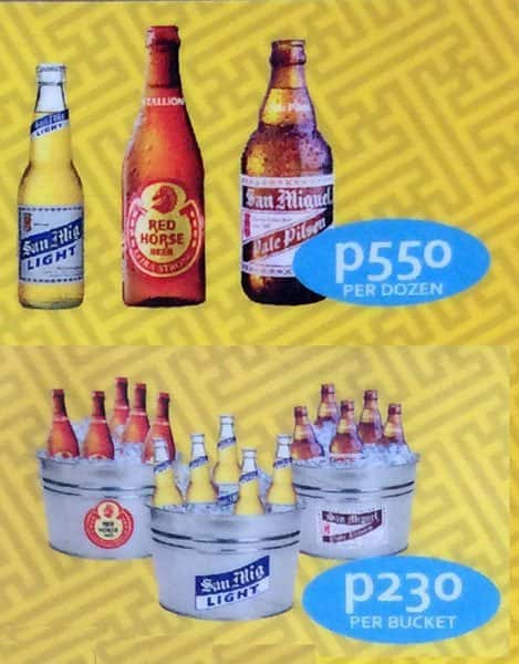 Menu at Veranda pub & bar, Mandaue City, D' VERANDA