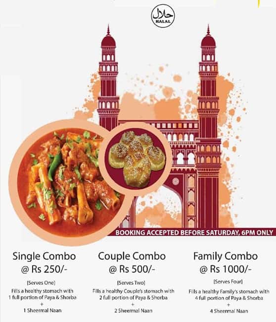 Menu at Begum's Authentic Hyderabadi Kitchen [Freshly cooked on Order ...