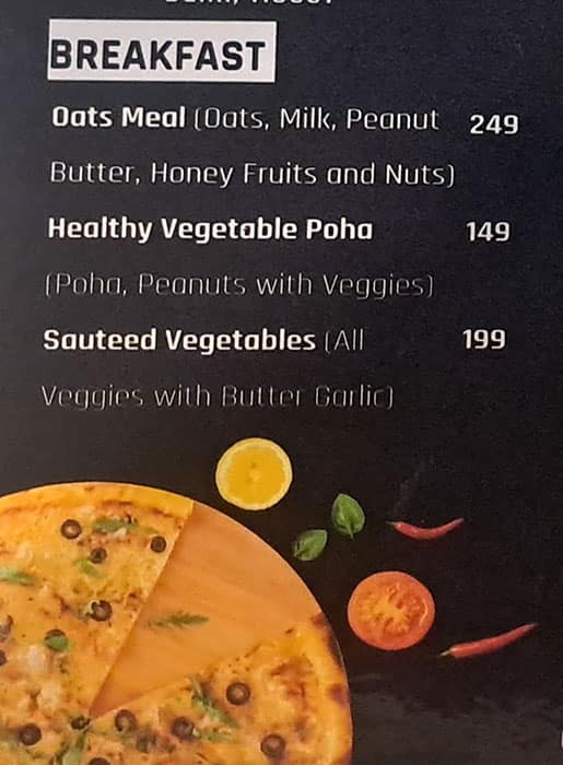 Menu of Bella - Bites Cafe, Krishna Nagar, New Delhi