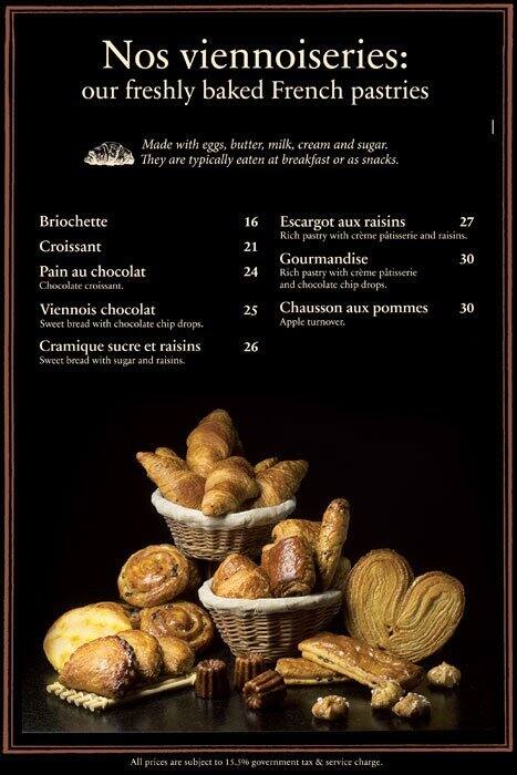 Menu at PAUL Bakery PIK Avenue, Jakarta, Pantai Indah Kapuk St Boulevard