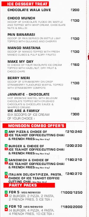Menu at Foodie's Corner, Mumbai, Ramkumar socity