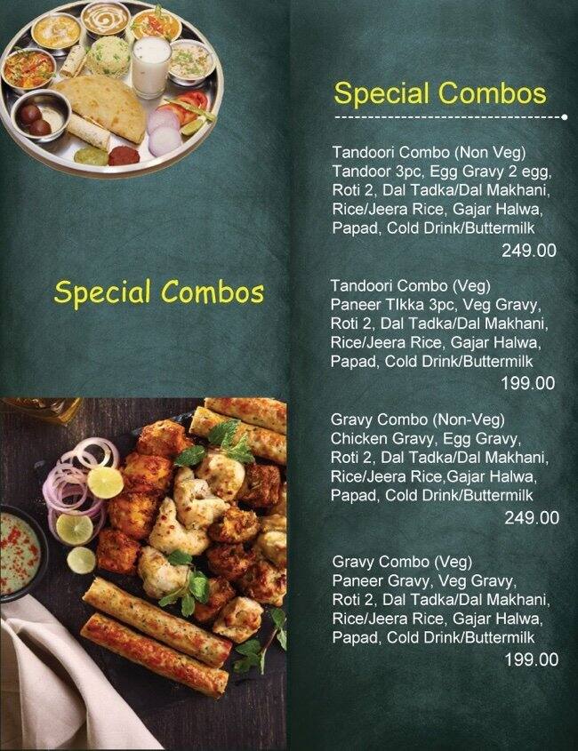 Menu at Cafe Goodluck, Nashik