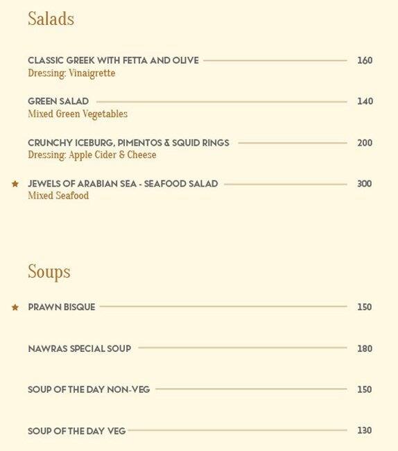 Nawras Seafood Restaurant Menu - Zomato