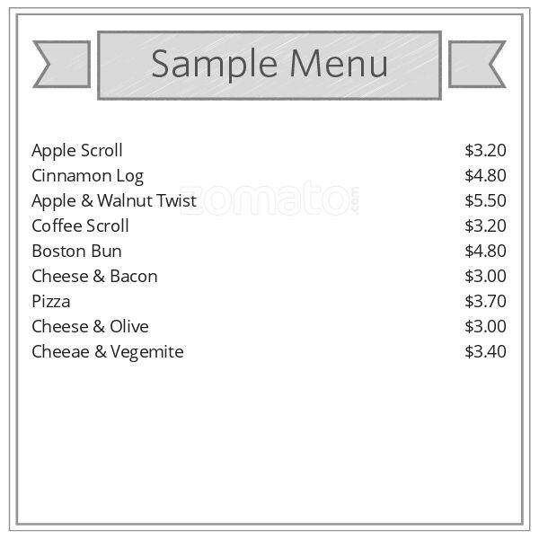 Menu at Moonee Ponds Vietnamese Cuisine restaurant, Moonee Ponds