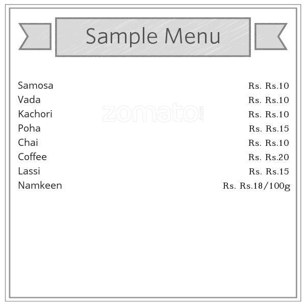 Menu at Mamta Restaurant, Udaipur