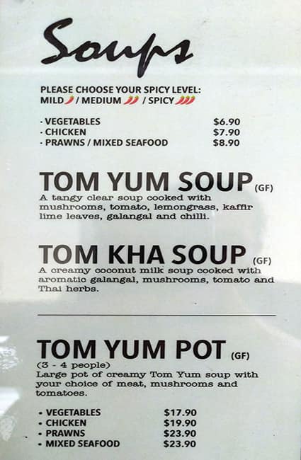 Menu at The Phat Pantry restaurant, Sunnybank Hills