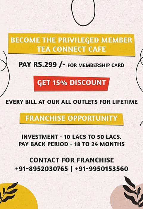 Menu of Tea Connect Cafe, Mansarovar, Jaipur