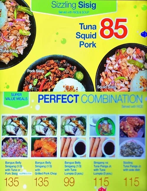 Menu at Davao Tuna Grill restaurant, Pasay, 1300 Pasay City