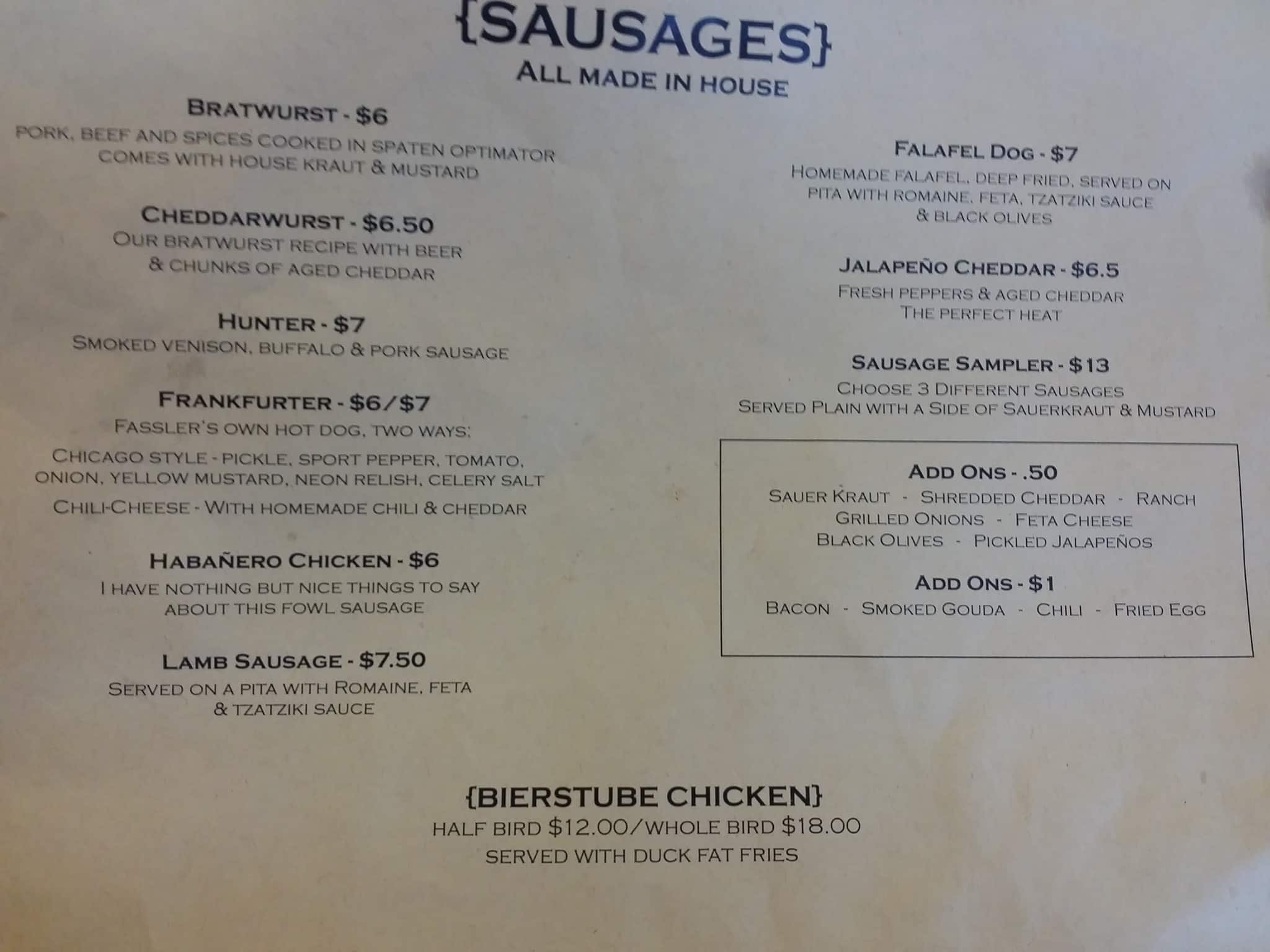 Supernova New York City Midtown Menu Prices