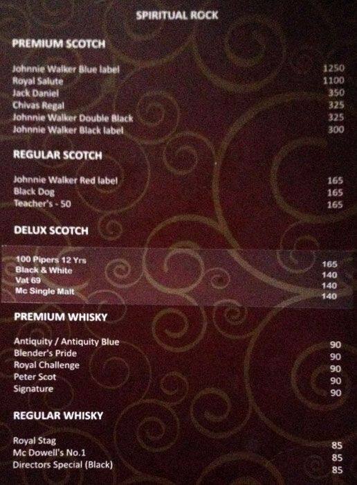Opium Menu, Menu for Opium, Doora, Mysore - Zomato
