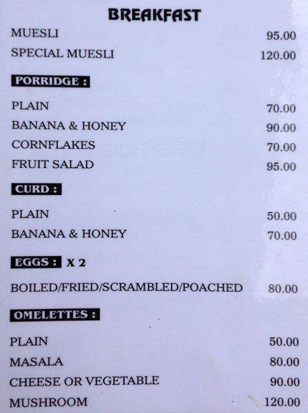 Hibiscus Restaurant Menu, Menu for Hibiscus Restaurant, Chandpole ...