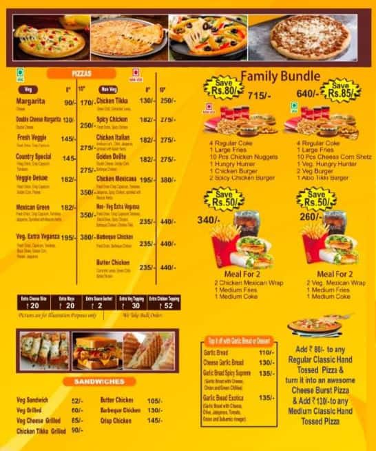 Menu of Al - Hamdan, Kurla, Mumbai