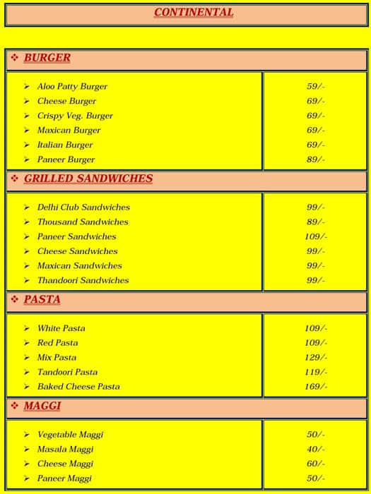 Menu of Pet Pooja By Aarzu, Sector 72, Noida