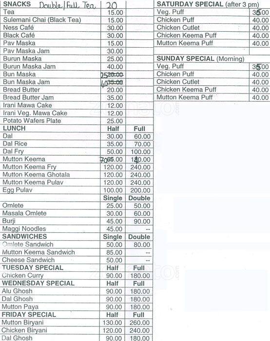 Cafe Colony Menu, Menu for Cafe Colony, Dadar East, Mumbai - Zomato