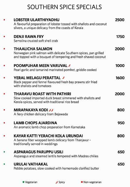 Southern Spice - Taj Coromandel, Nungambakkam, Chennai - Restaurant ...