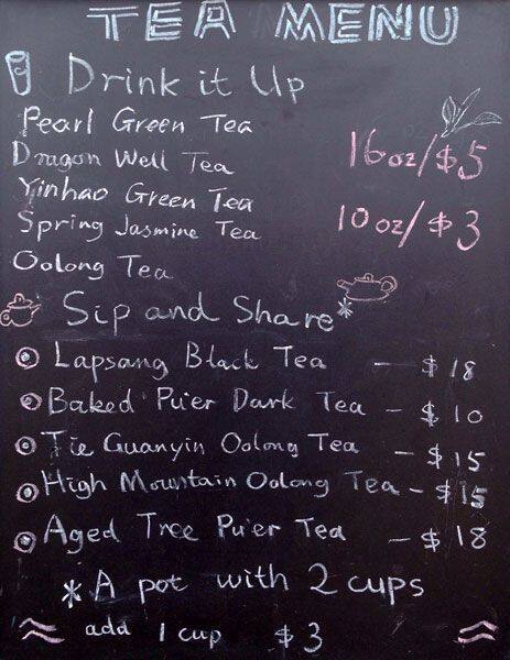 Ran Tea House Menu, Menu for Ran Tea House, South Side, New York City ...