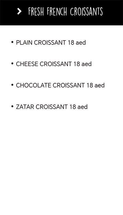 Menu of Forever Rose Cafe, Al Safa, Dubai