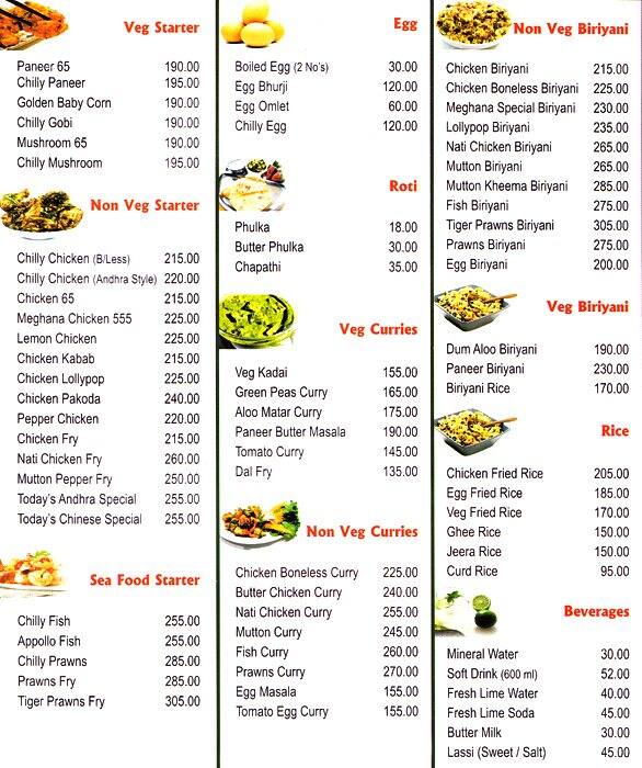 Meghana Foods, Residency Road, Bangalore - Zomato