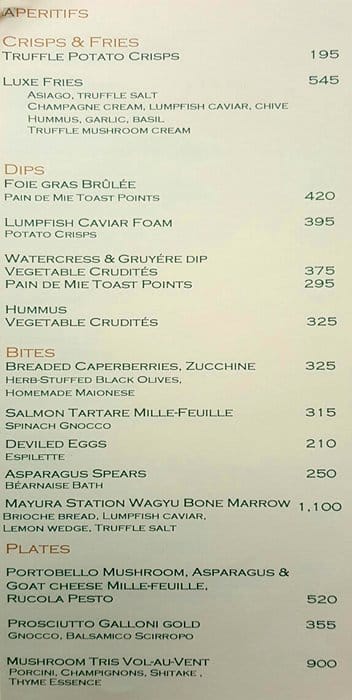 Lusso Menu, Menu for Lusso, Greenbelt, Makati City - Zomato Philippines