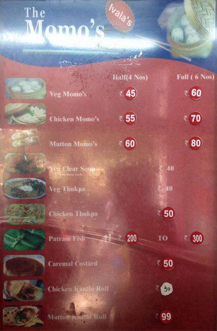 Menu at HOT MOMOS, Pune, near D Mart