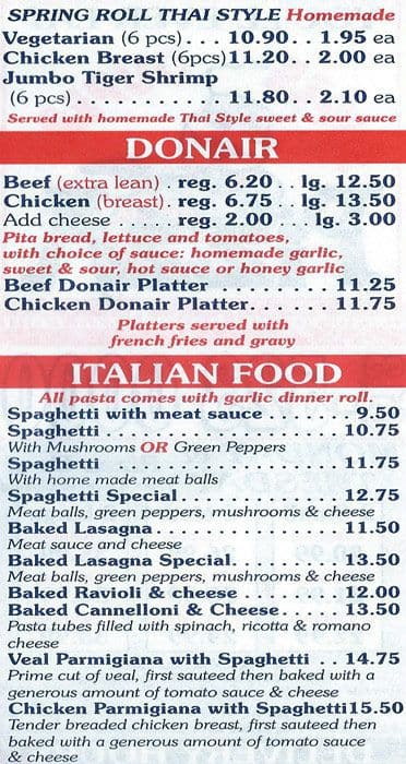 Menu at Super Duper Pizza pizzeria, Ottawa, Pleasant Park Rd