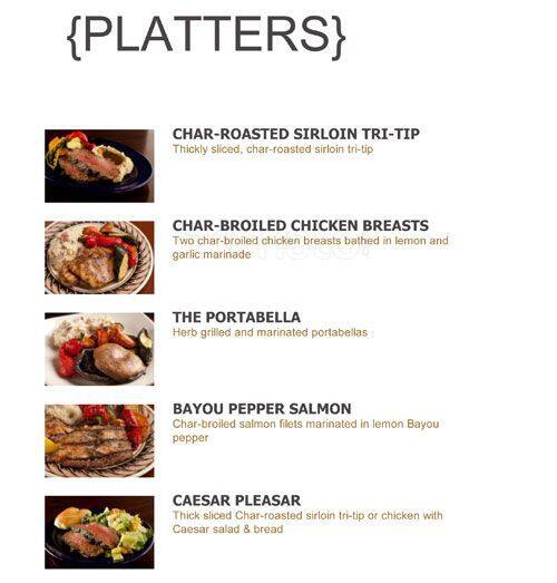 Menu at Buckhorn Grill BBQ, San Francisco, 135 4th St