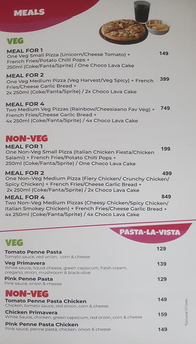 Menu at Cheesiaano Pizza Himayatnagar, Hyderabad