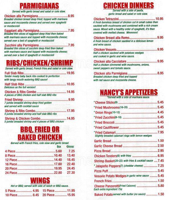 Nancy's Pizza, Alsip, Chicago - Urbanspoon/Zomato