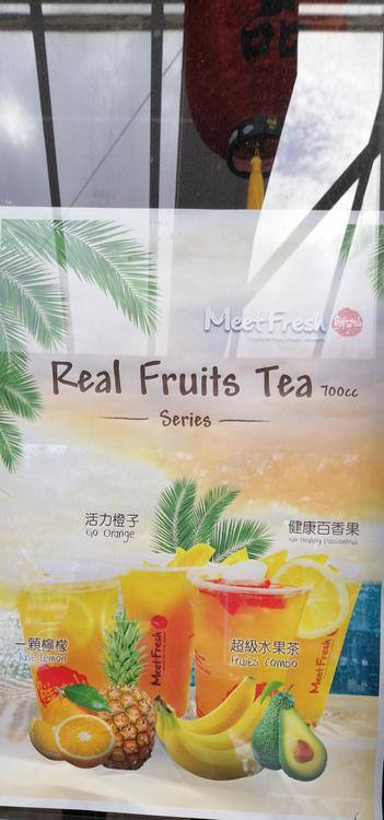 Menu at Meet Fresh restaurant, Wellington