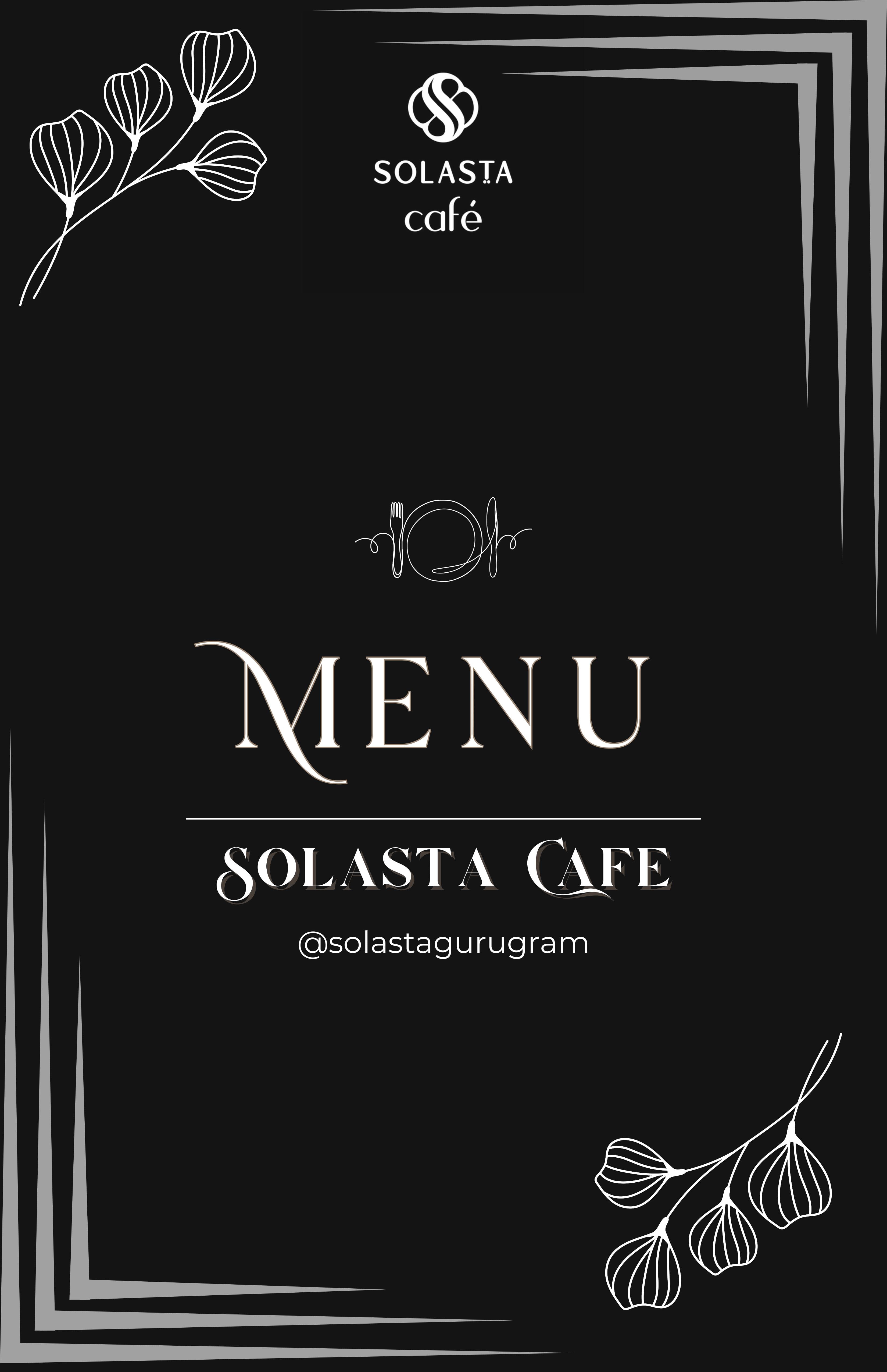 Menu of Solasta, Gwal Pahari, Gurgaon