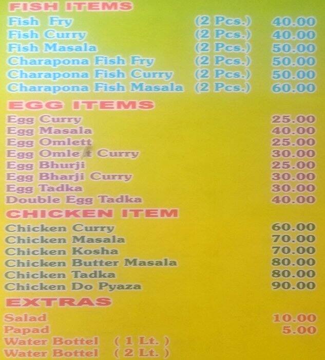 Ashish Hindu Hotel Menu, Menu for Ashish Hindu Hotel, Dobson Road ...