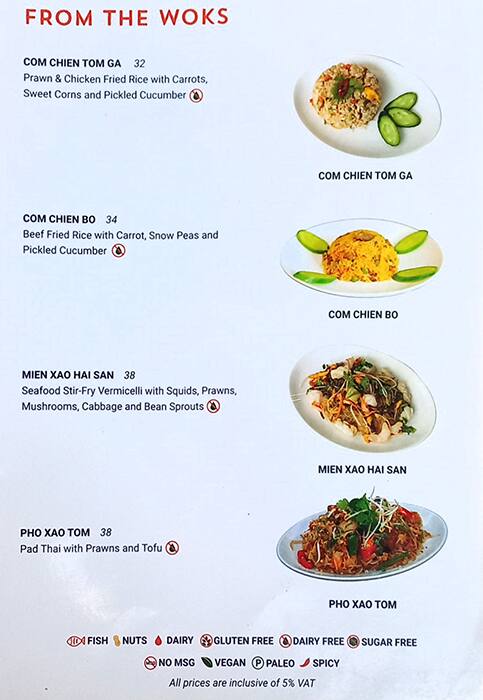Menu at Vietnamese Foodies - Nakheel Mall restaurant, Dubai, 447Q+CQ ...