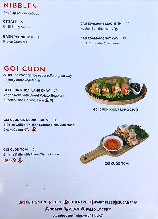 Menu at Vietnamese Foodies - Nakheel Mall restaurant, Dubai, 447Q+CQ ...